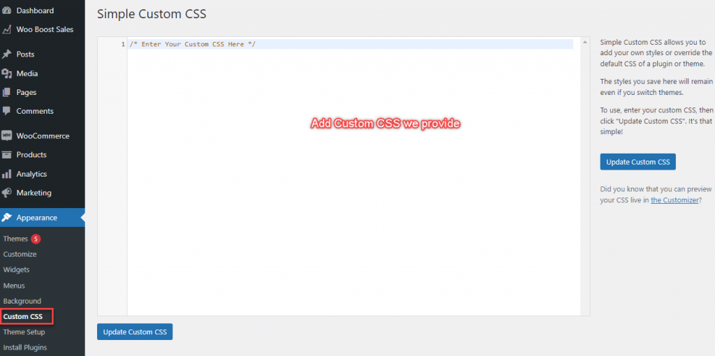 How to insert a PHP/Javascript/CSS code - VillaTheme